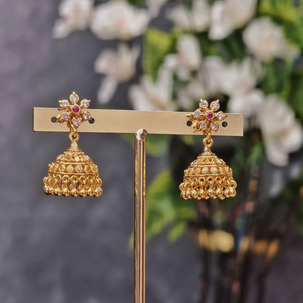 Butta earrings – RamyaNagendra Imitations