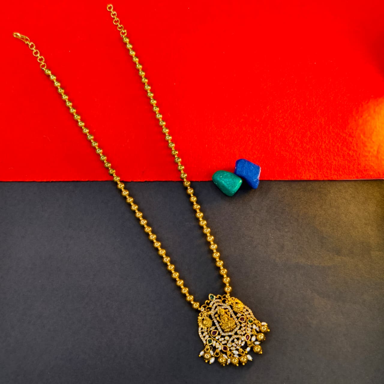 Plain gundla mala – RamyaNagendra Imitations