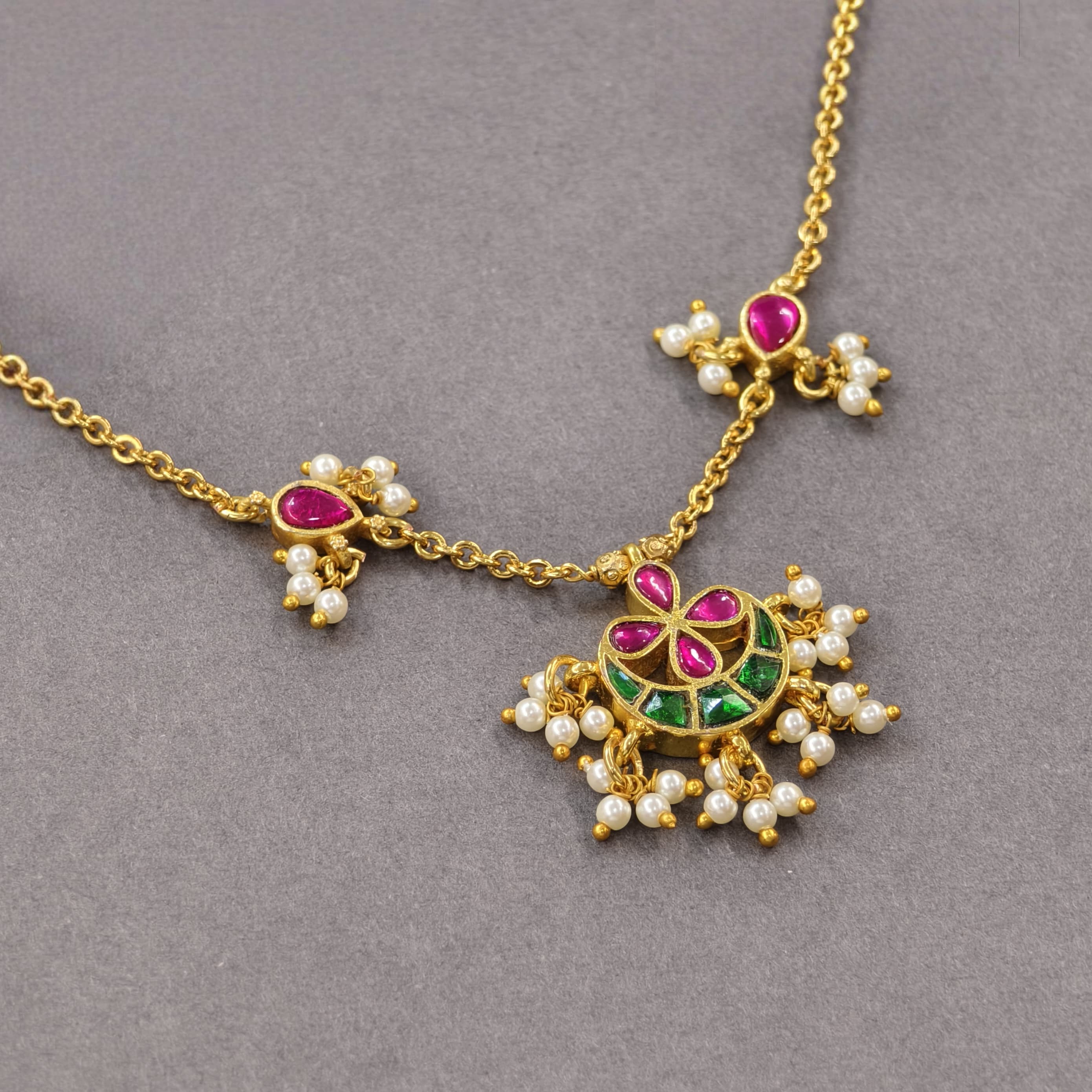 Judau neck piece – RamyaNagendra Imitations