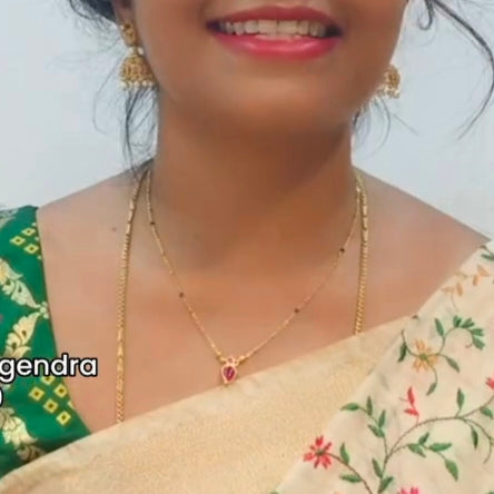 Kempu chain – RamyaNagendra Imitations