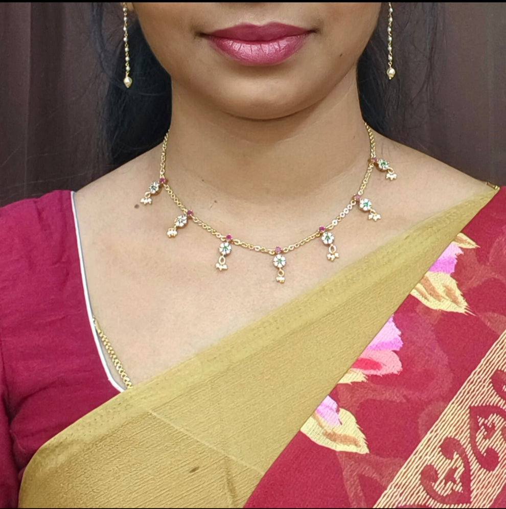 Short neck piece – RamyaNagendra Imitations