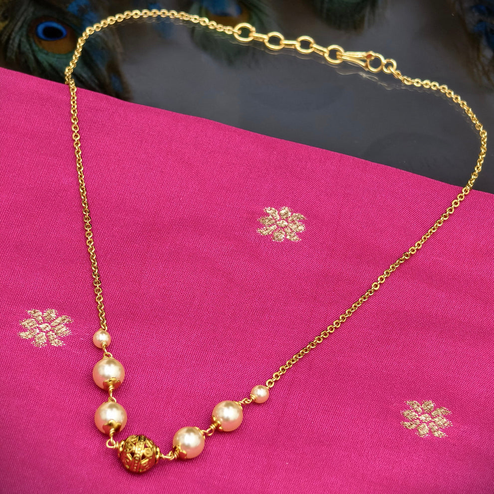 Pearls chain – RamyaNagendra Imitations